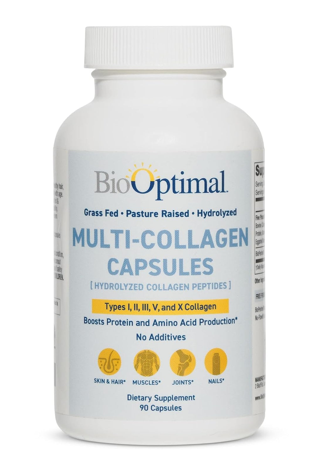 BioOptimal collagen supplement for skin