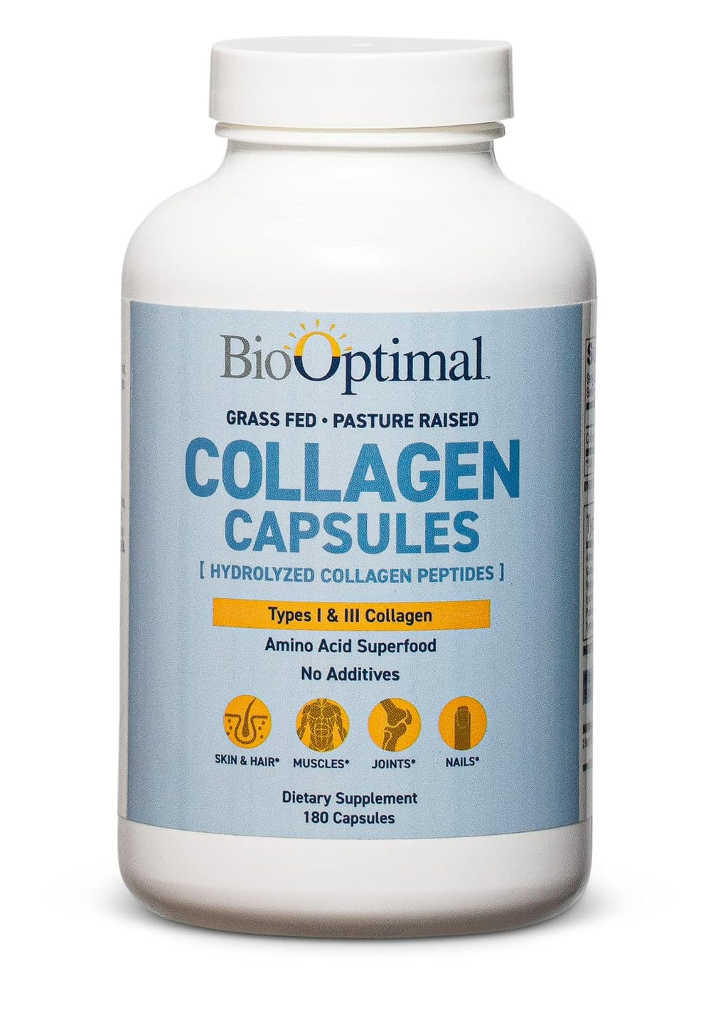 BioOptimal hydrolyzed collagen capsules