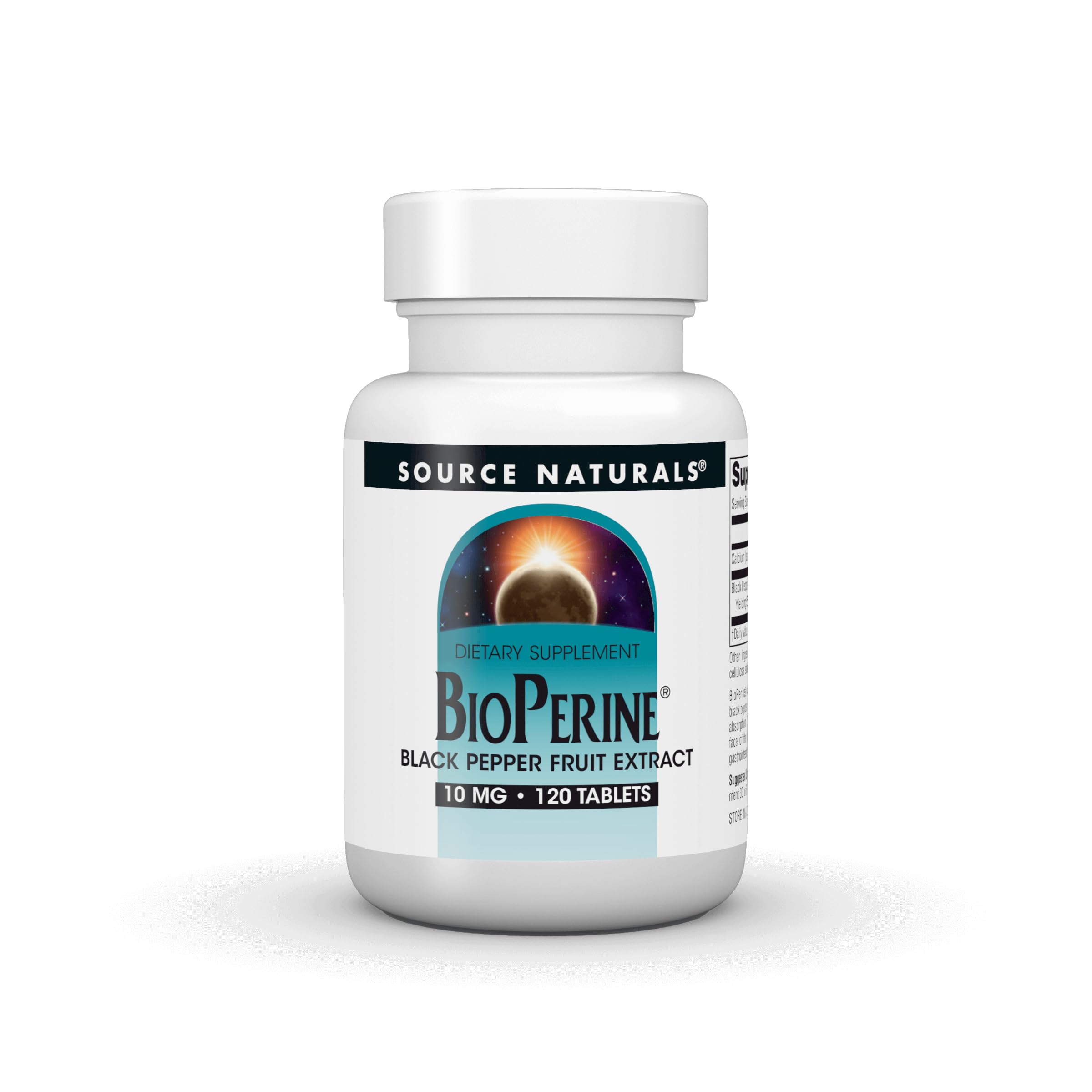 BioPerine black pepper extract tablets