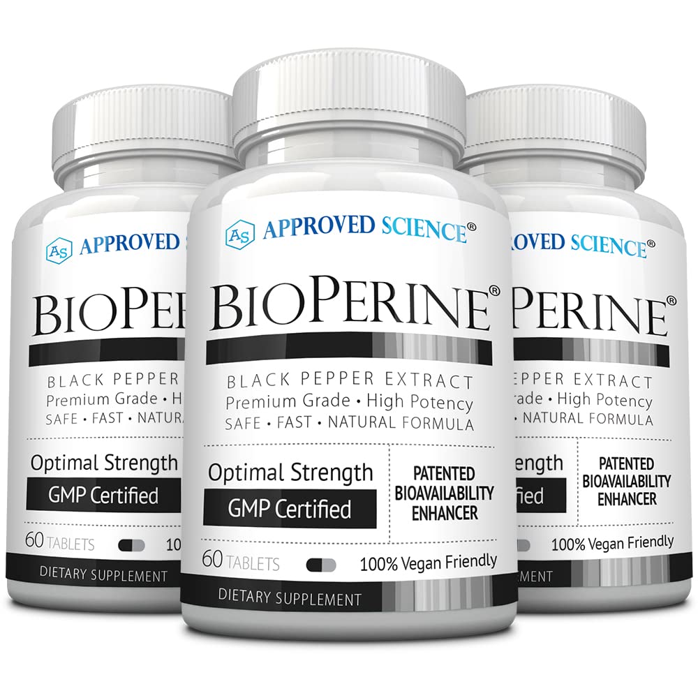 BioPerine black pepper extract tablets