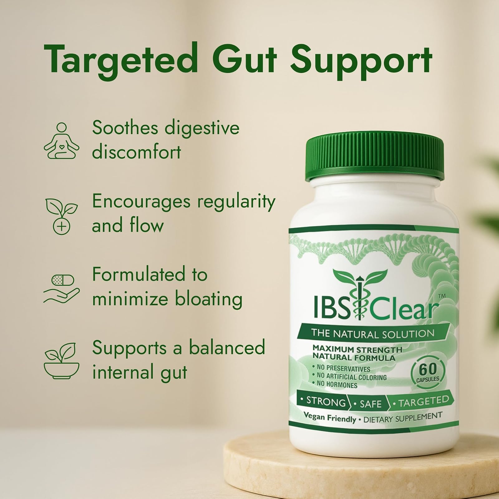 BioPerine enhanced IBS support