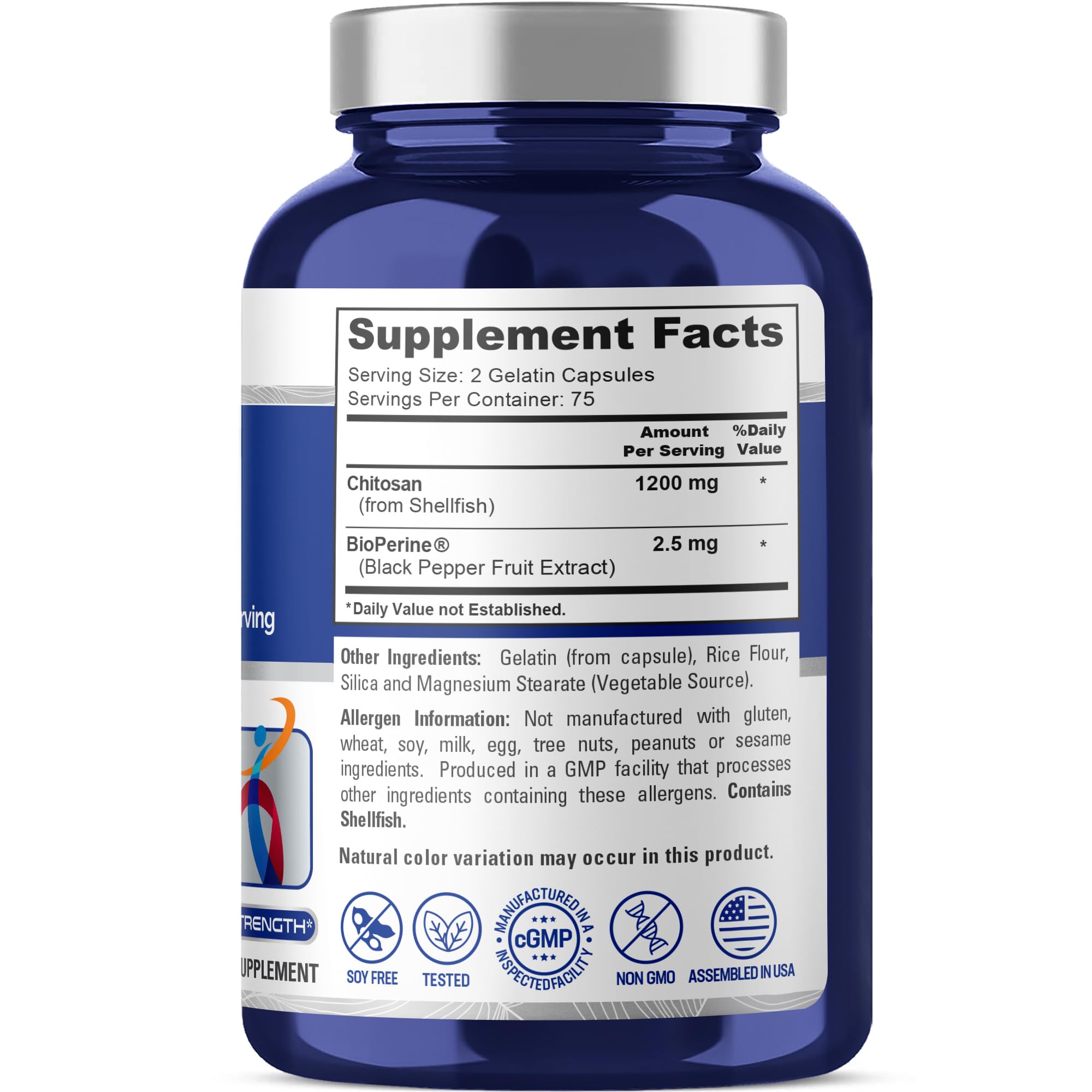 BioPerine enhanced nutrient absorption formula