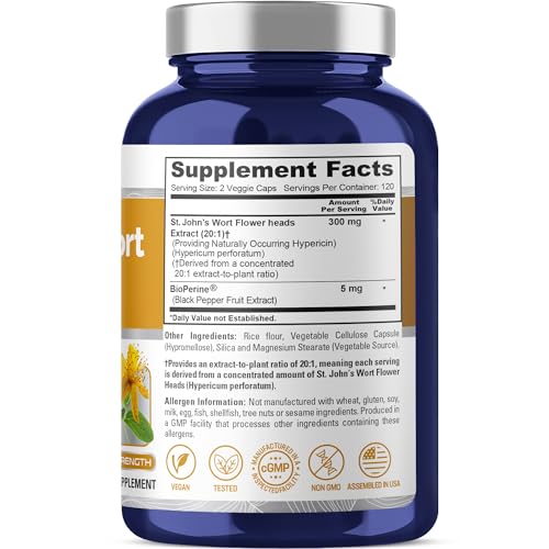 bioperine enhanced st. john's wort