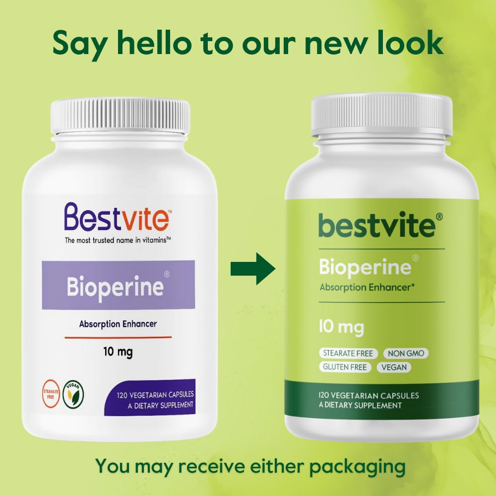 Bioperine multivitamin capsules for energy