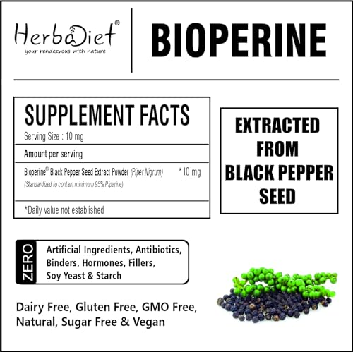 Bioperine powder for active lifestyles