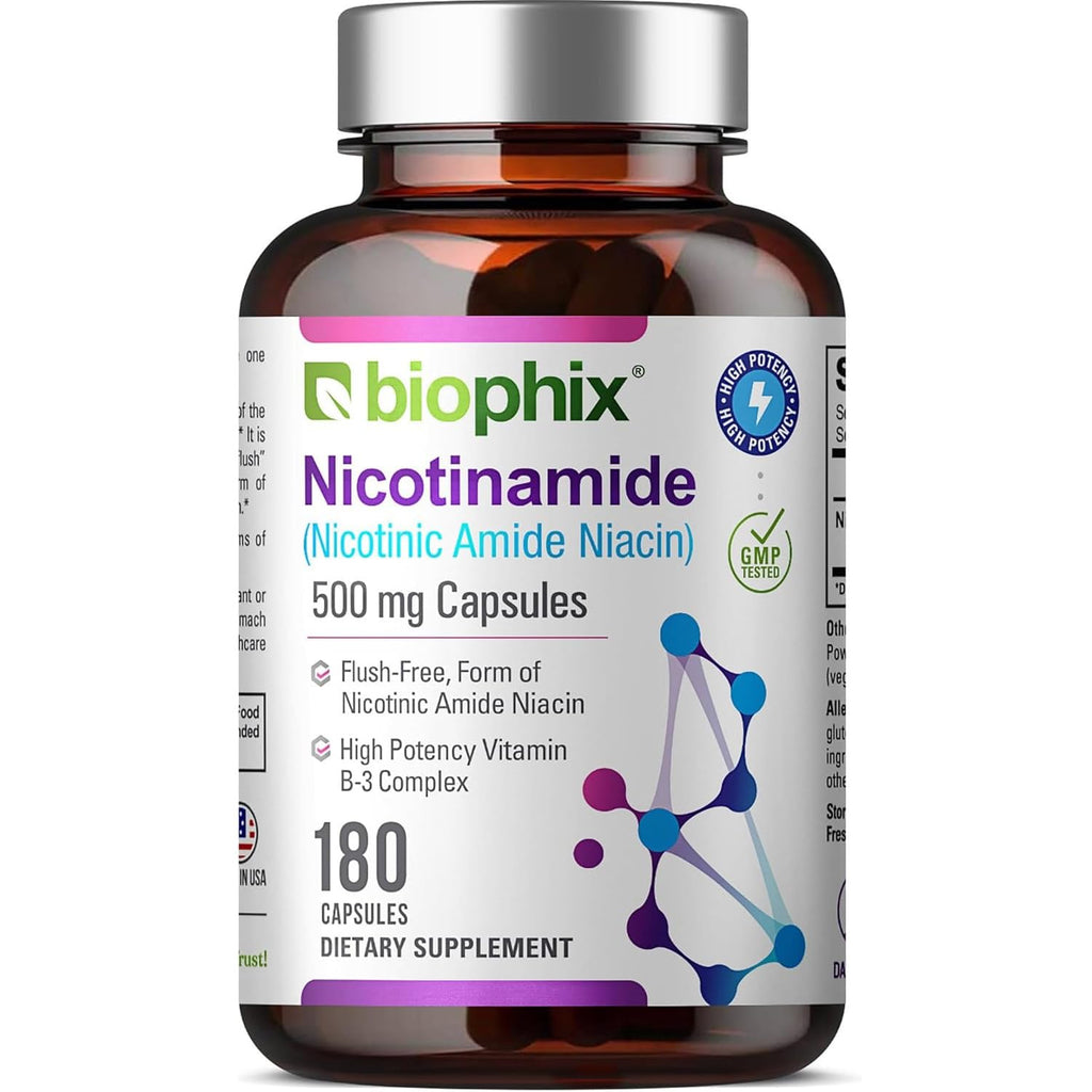 biophix B-3 Nicotinamide 500 mg capsules