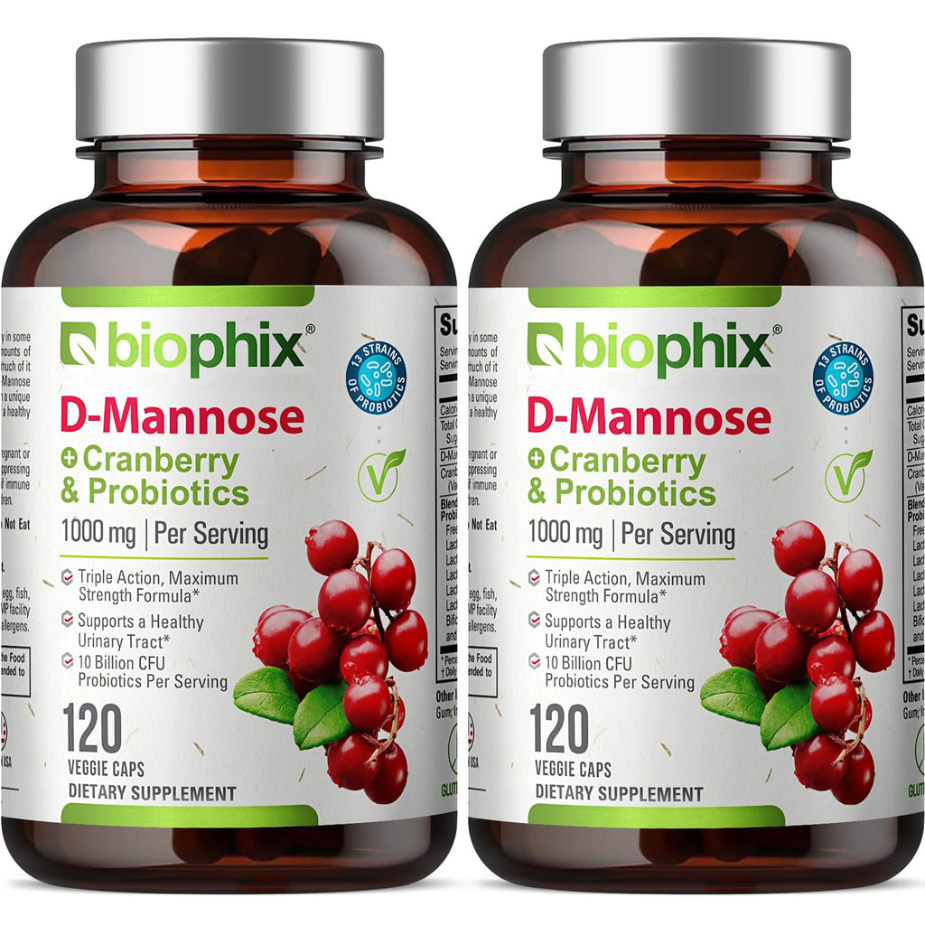 biophix D-Mannose 1000 mg capsules