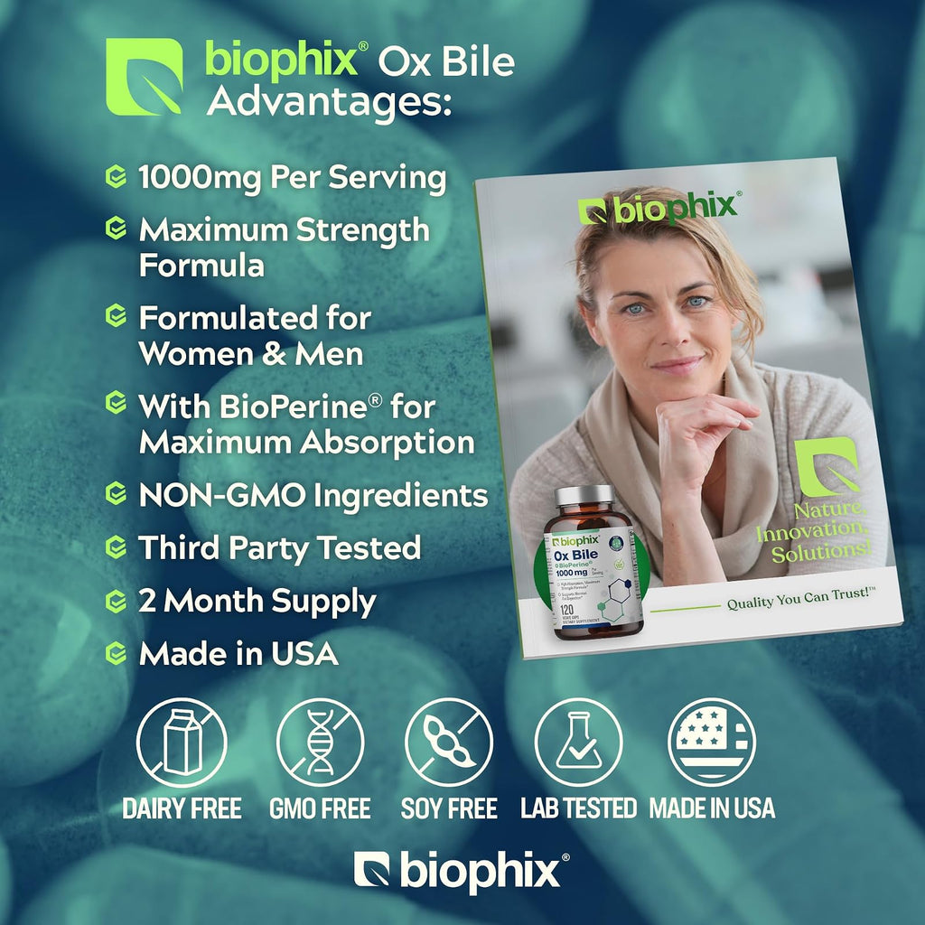 biophix Ox Bile for enhanced nutrient absorption