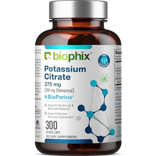biophix potassium citrate for muscle function