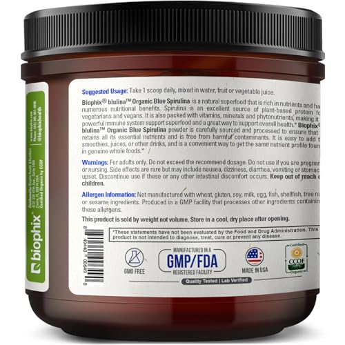 biophix spirulina for daily vitamins