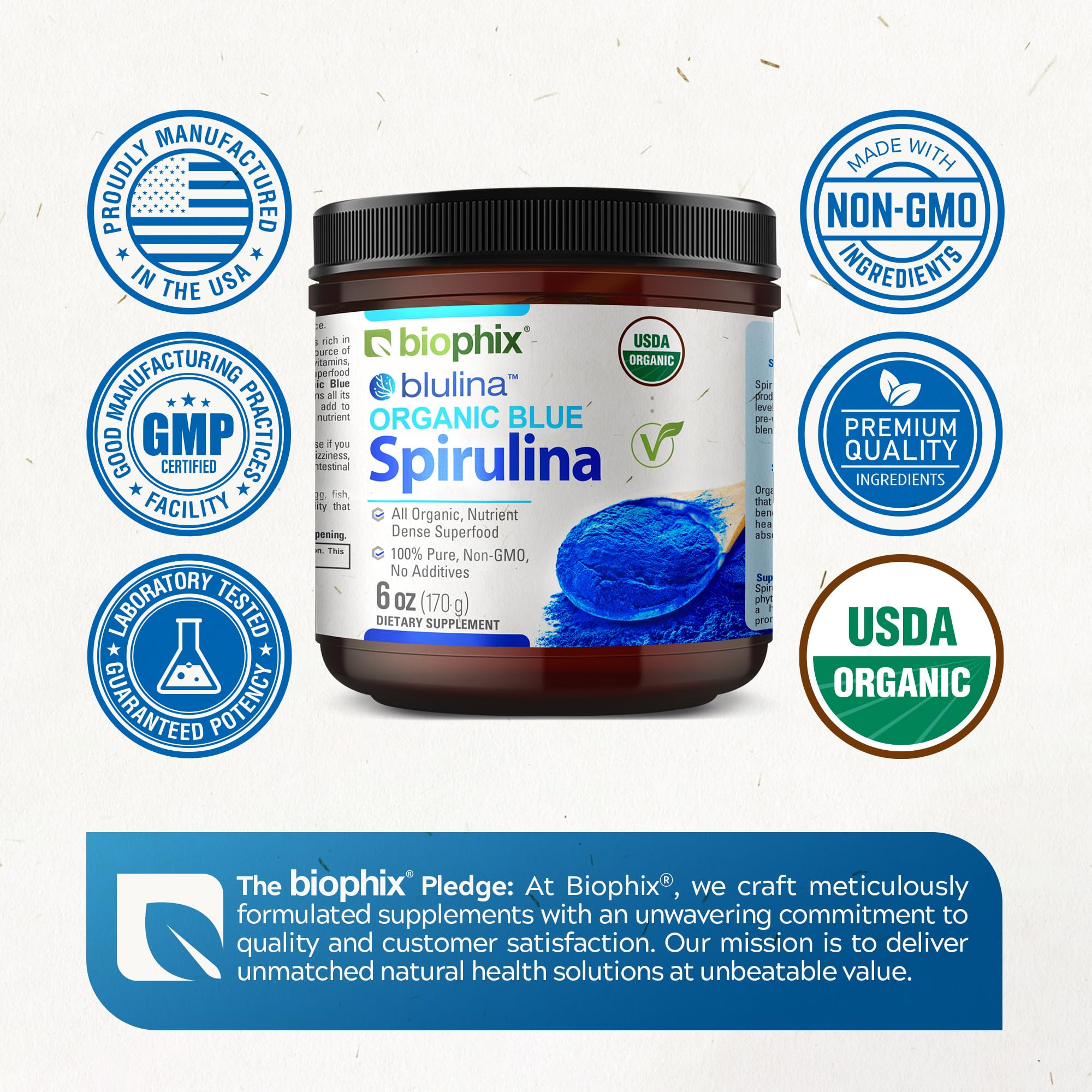biophix spirulina for detoxification