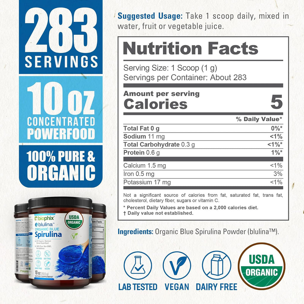 biophix spirulina for energy boost