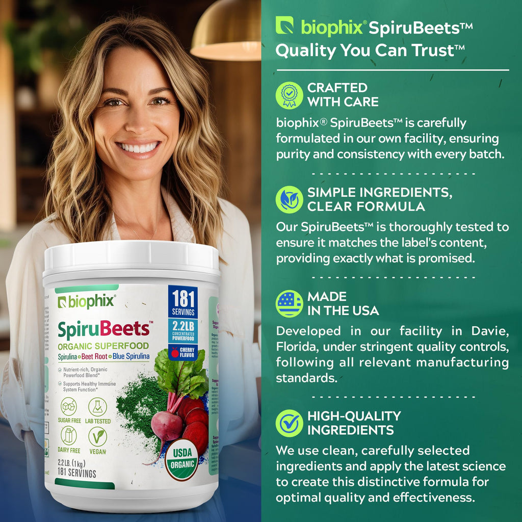 biophix spirulina for healthy digestion