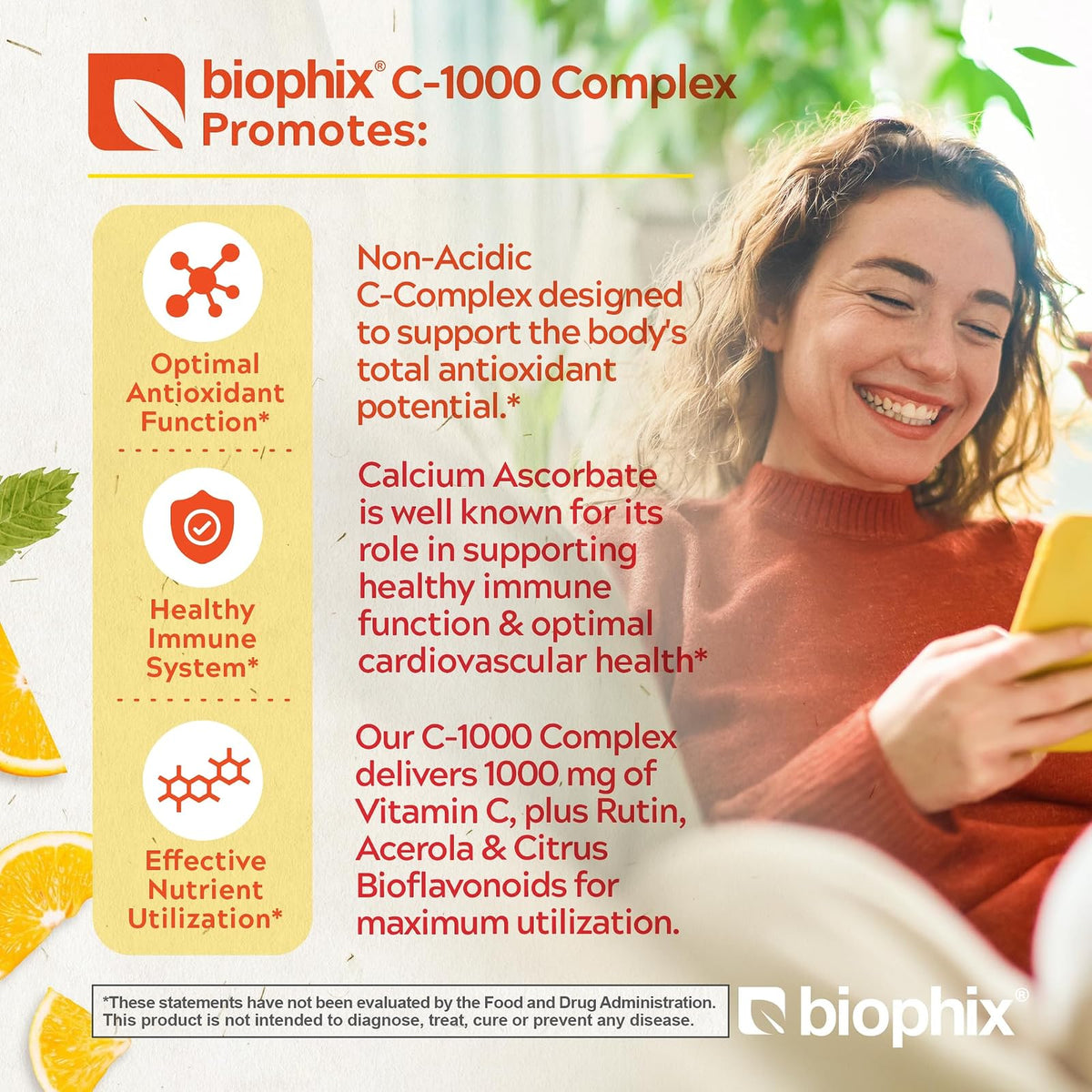 biophix Vitamin C antioxidant benefits