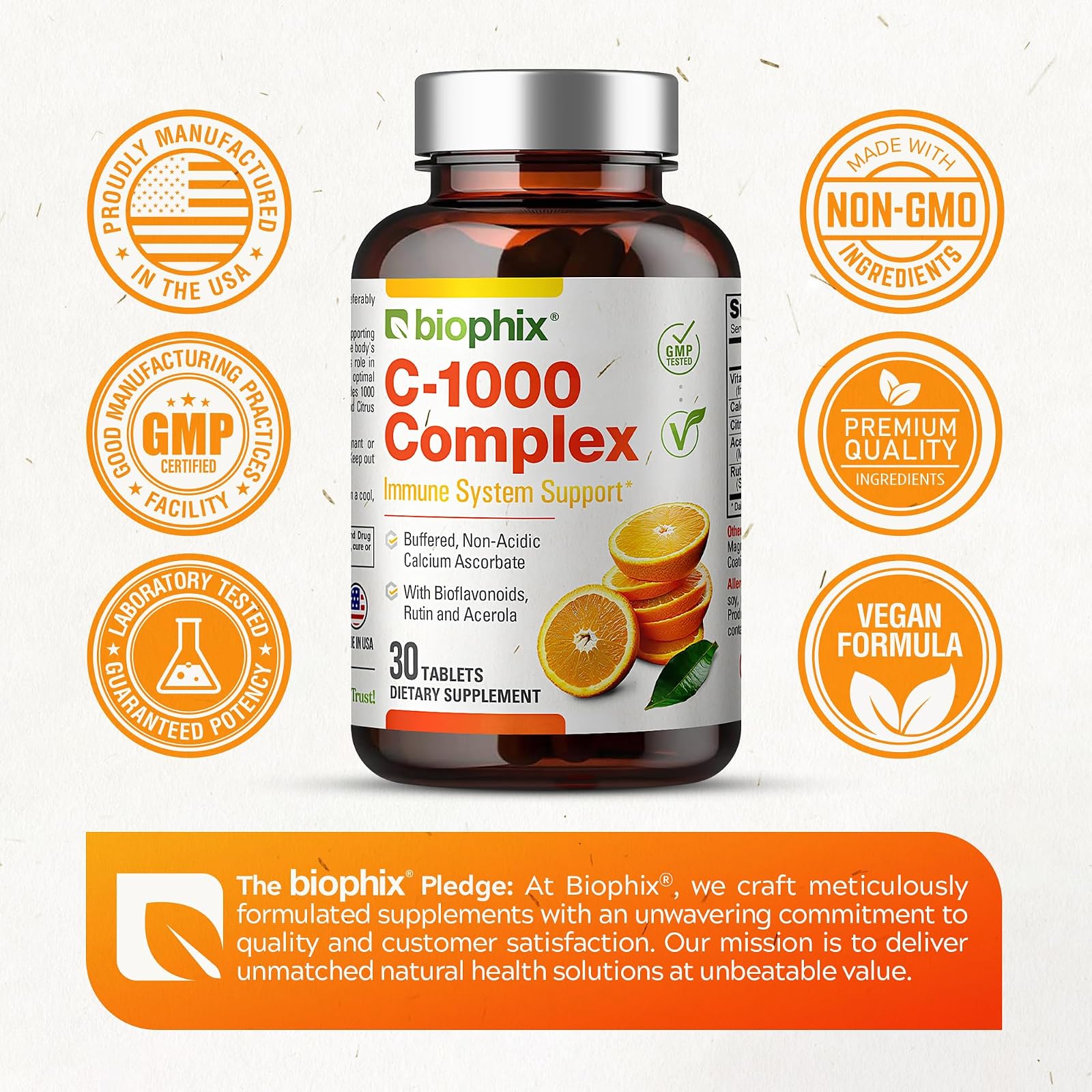 biophix Vitamin C for overall wellness