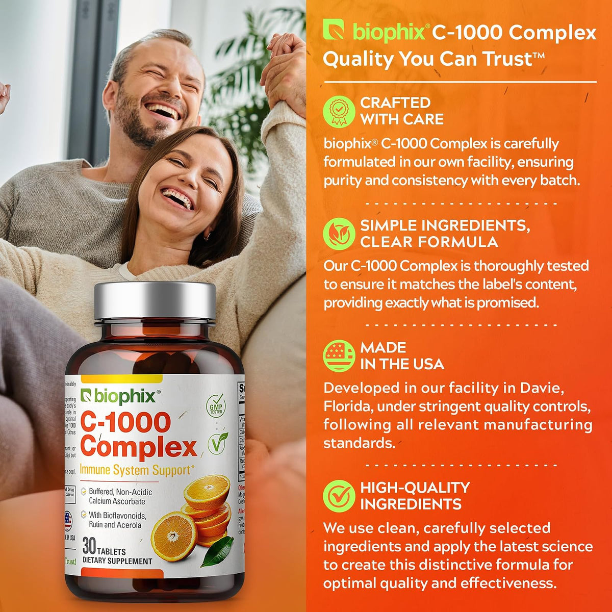 biophix Vitamin C tablet convenience