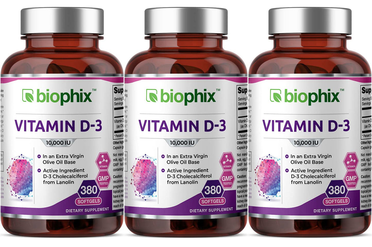 biophix vitamin D-3 softgels for immunity