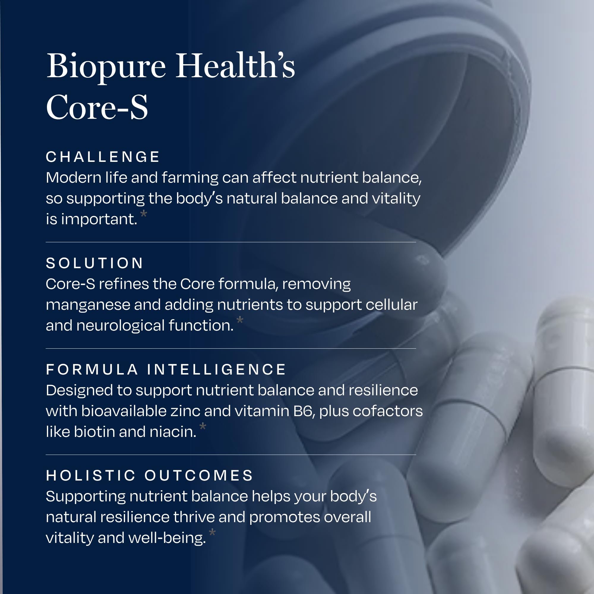 BioPure Core-S health and wellness support
