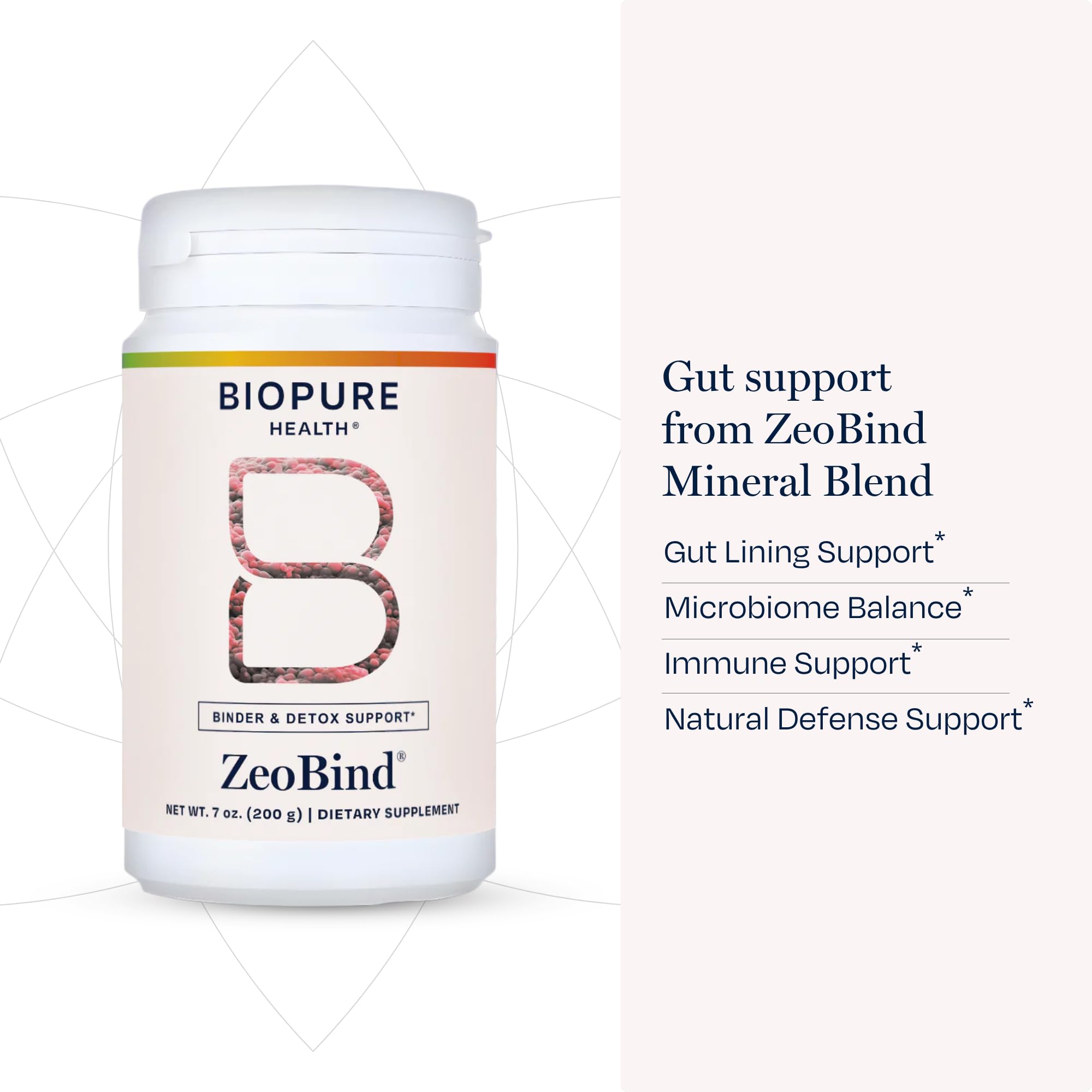 BioPure ZeoBind for active lifestyles
