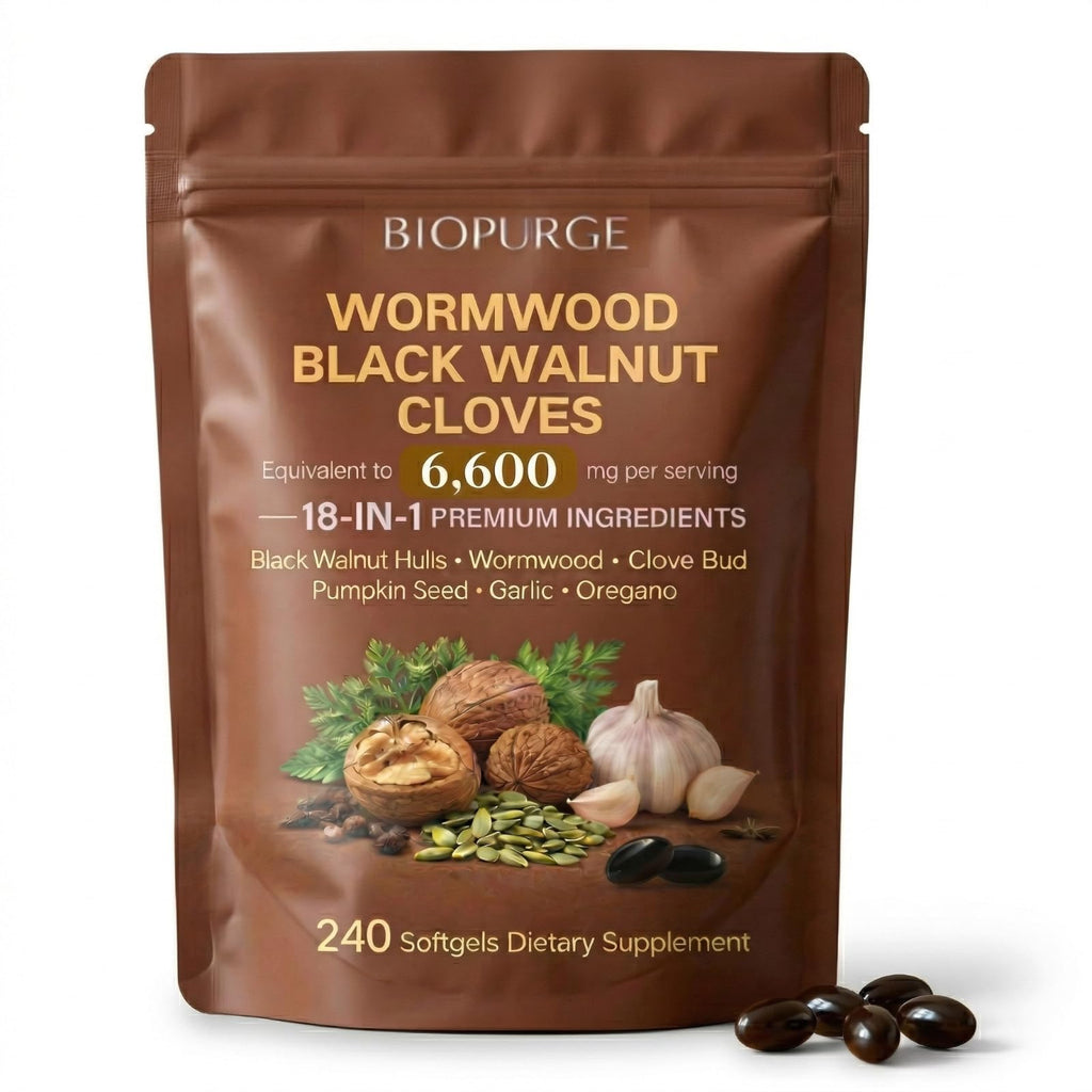 BIOPURGE wormwood black walnut softgels