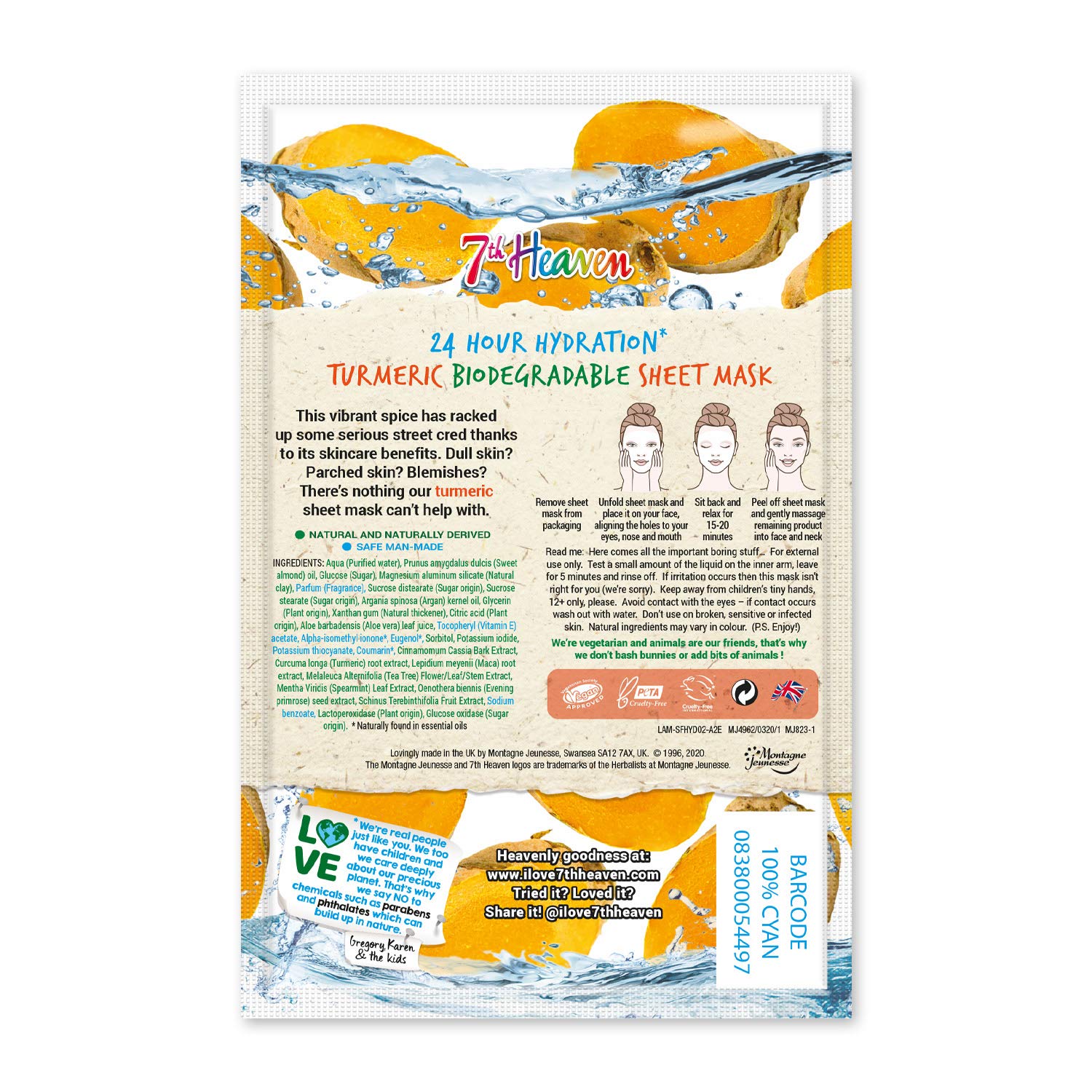 Bioroot Labs calming face mask