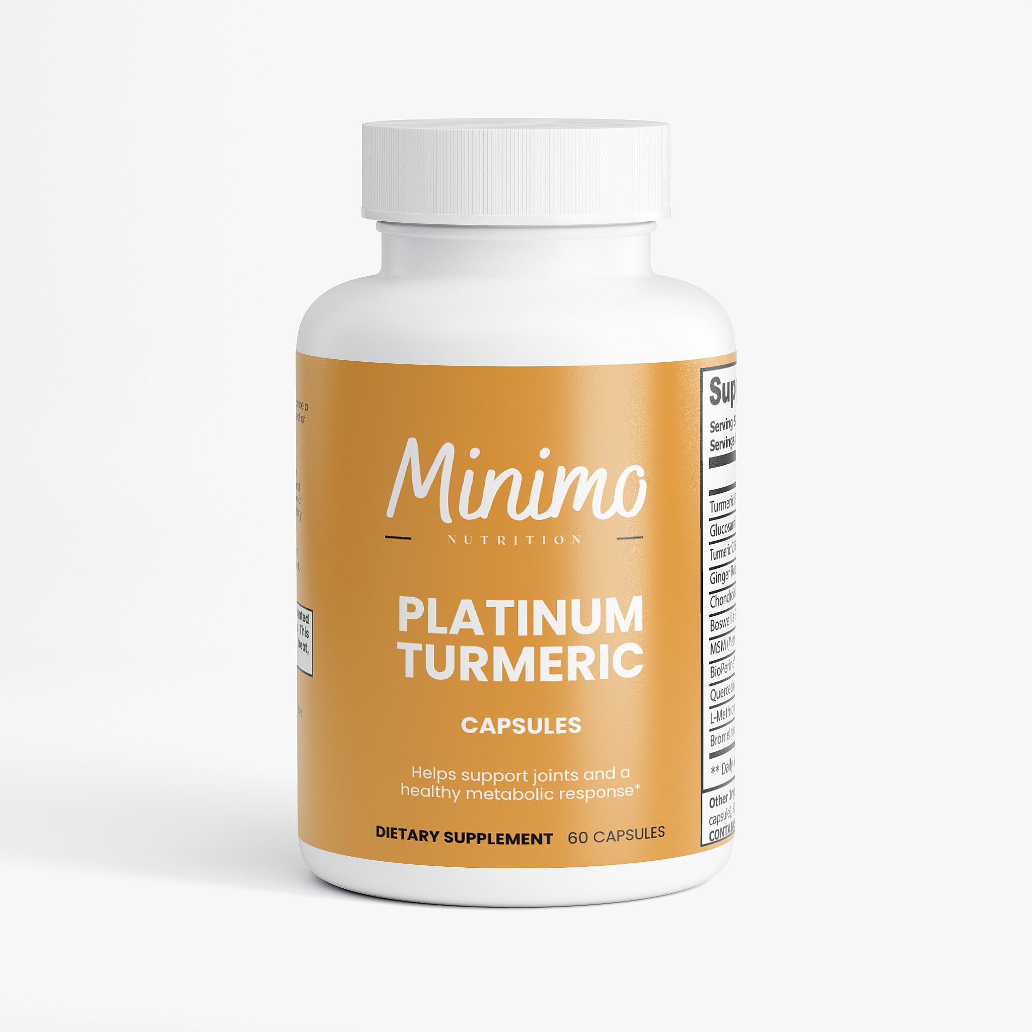 Bioroot Labs turmeric capsules for wellness
