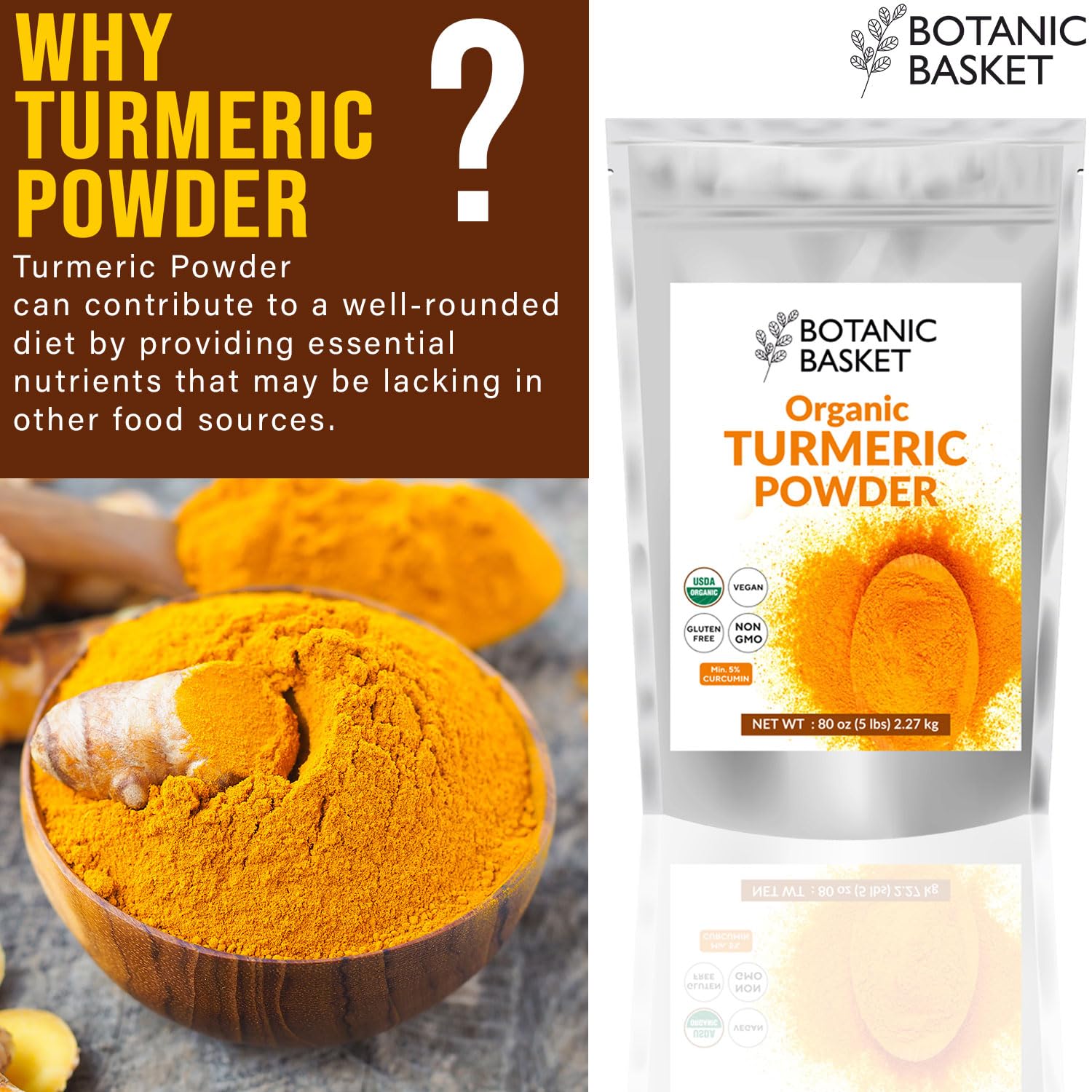 Bioroot Labs turmeric for smoothies