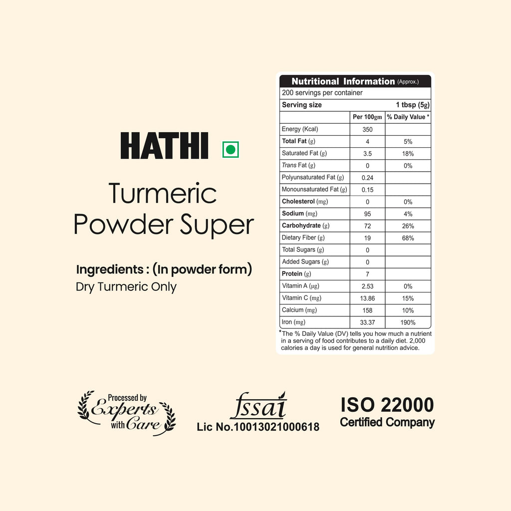 Bioroot turmeric for vitality