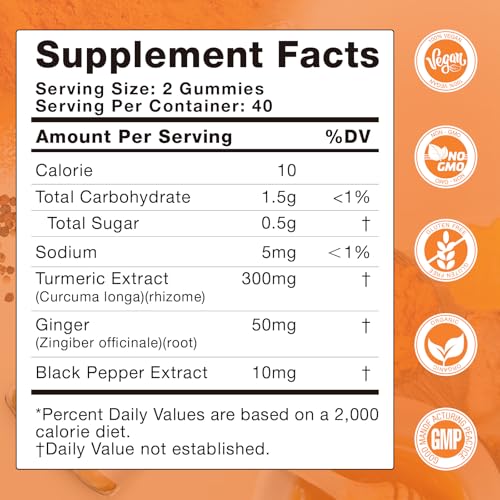 bioroot turmeric gummies for inflammation relief