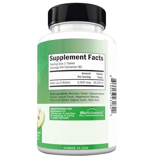 BioSchwartz biotin for daily nutrition