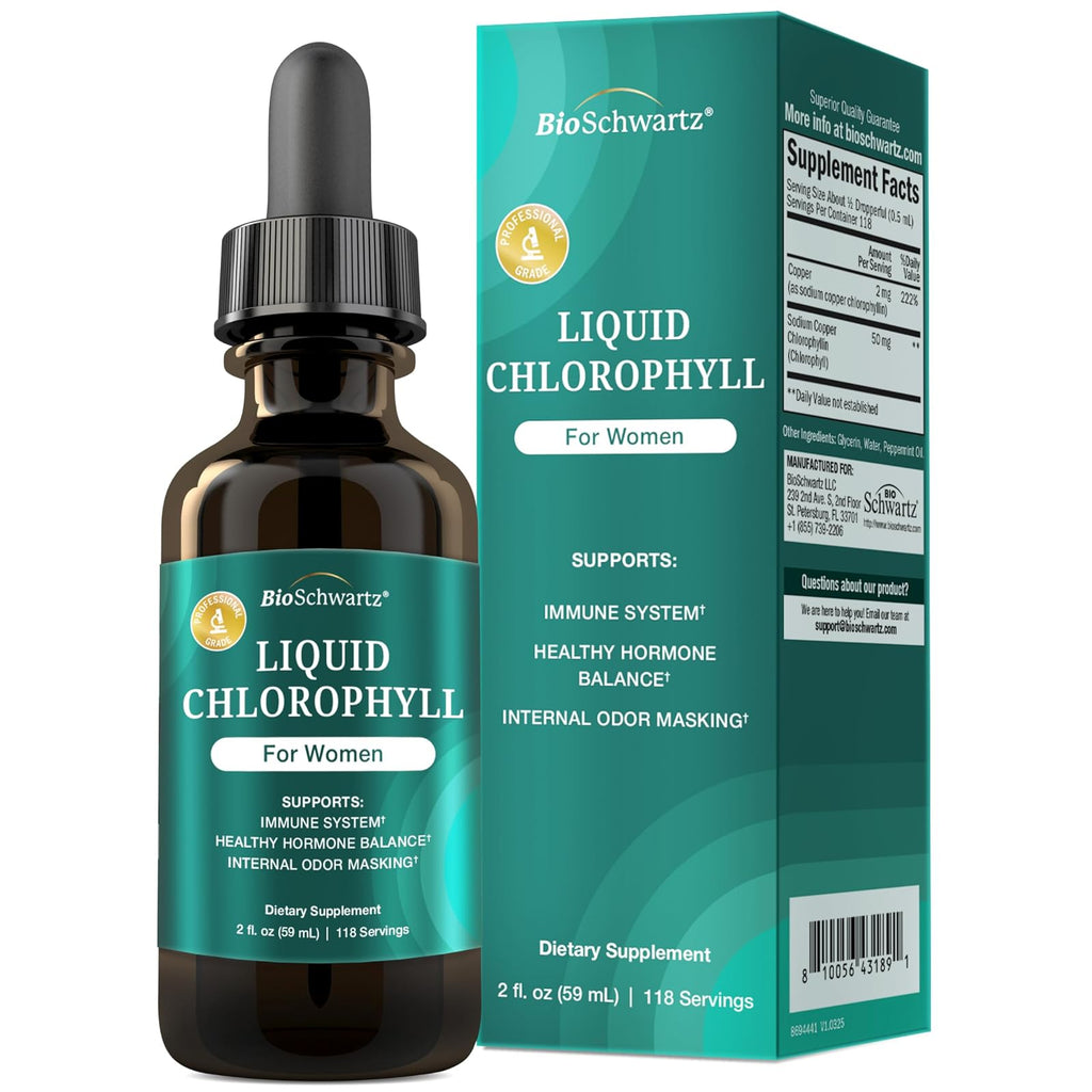BioSchwartz liquid chlorophyll benefits