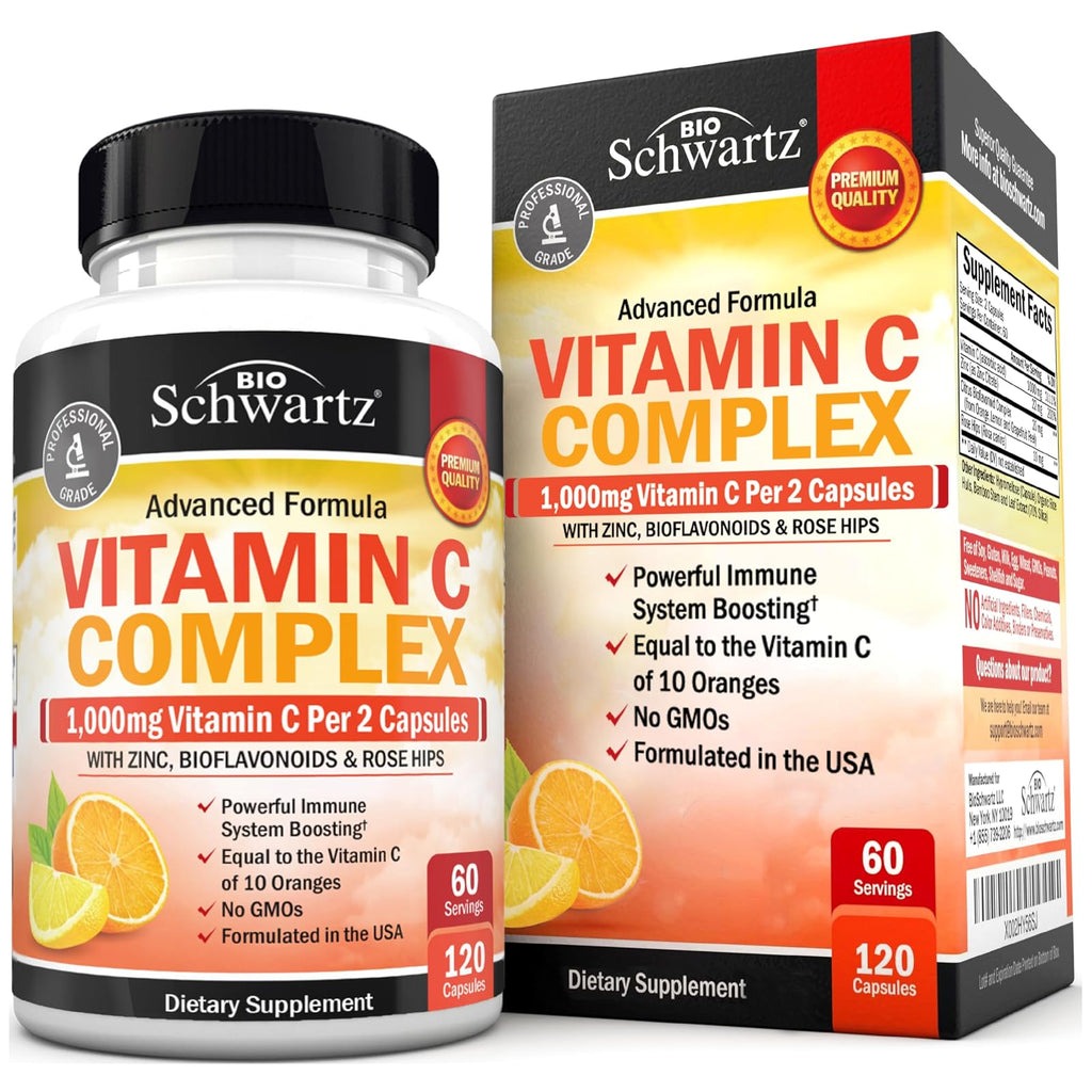 BioSchwartz vitamin C 1000 mg capsules