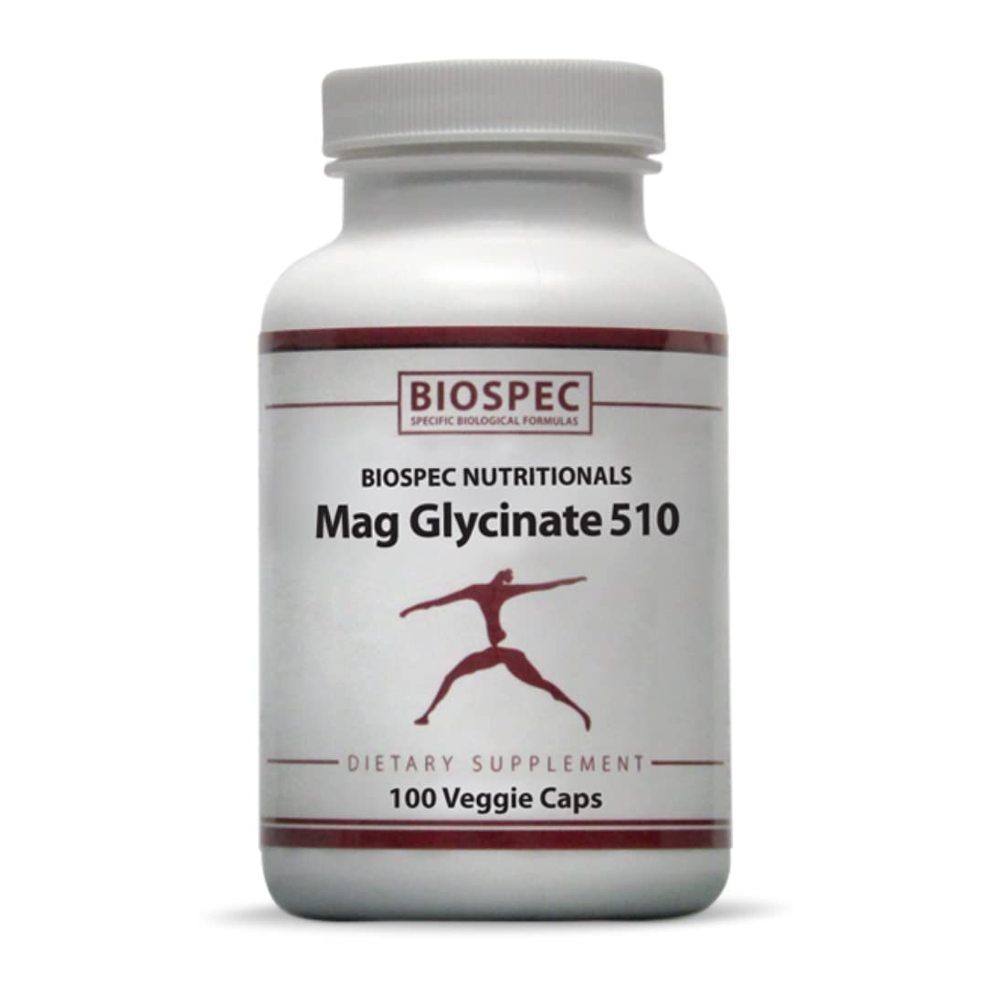 Biospec magnesium glycinate supplement for stress relief