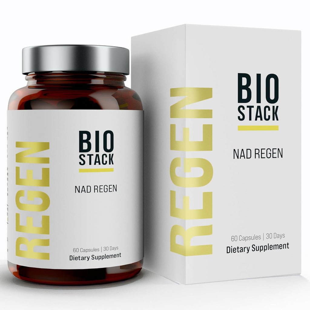 BIOSTACK NAD Regen NMN supplement capsules