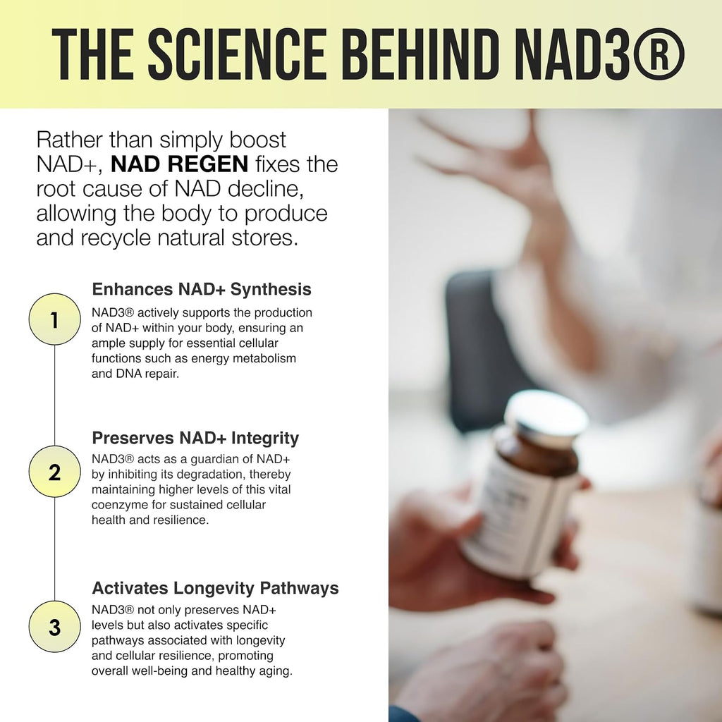 BIOSTACK NAD supplement for wellness