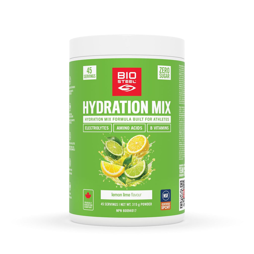 BioSteel electrolyte powder for hydration