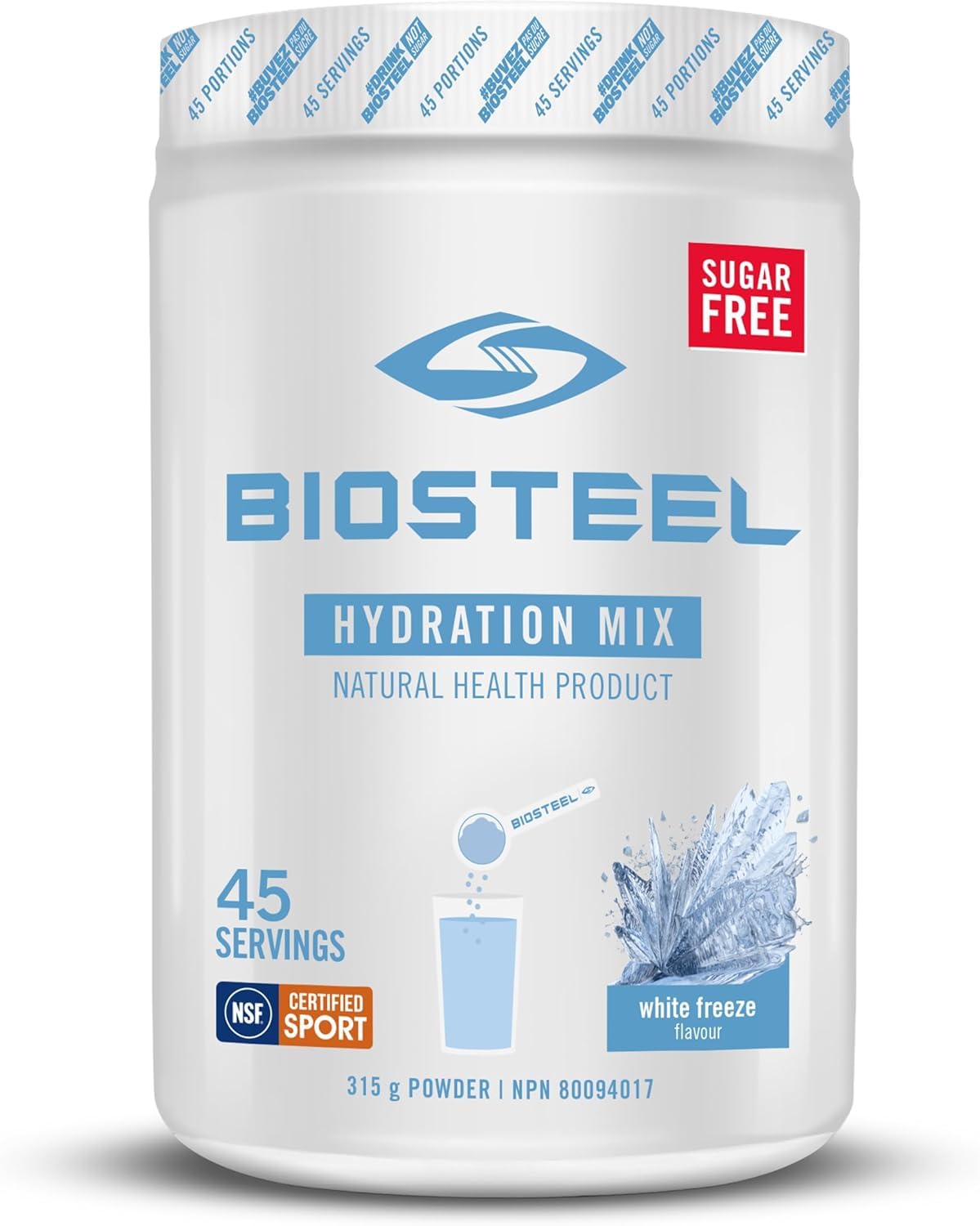 Biosteel electrolyte replacements for athletes