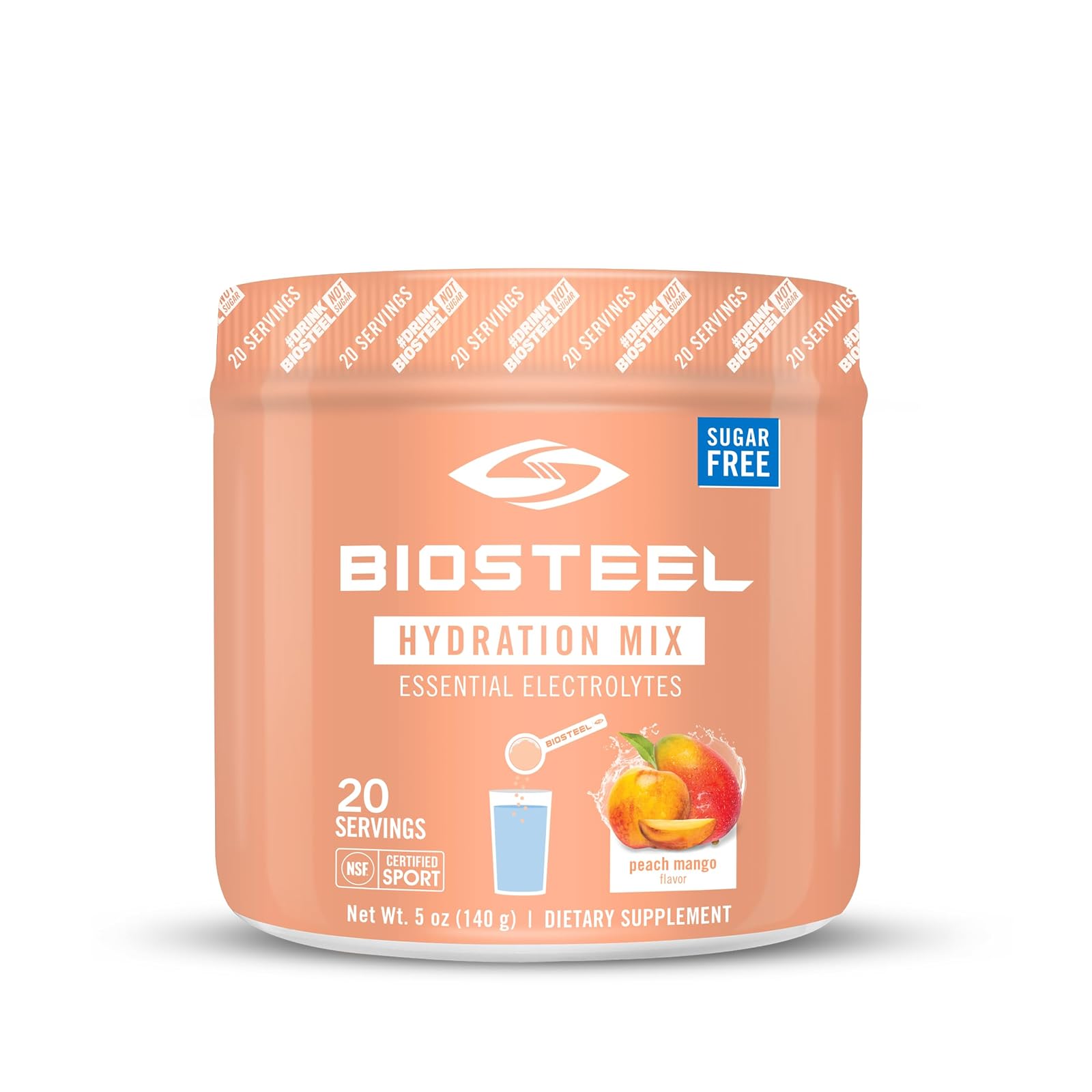 BioSteel hydration mix peach mango flavour
