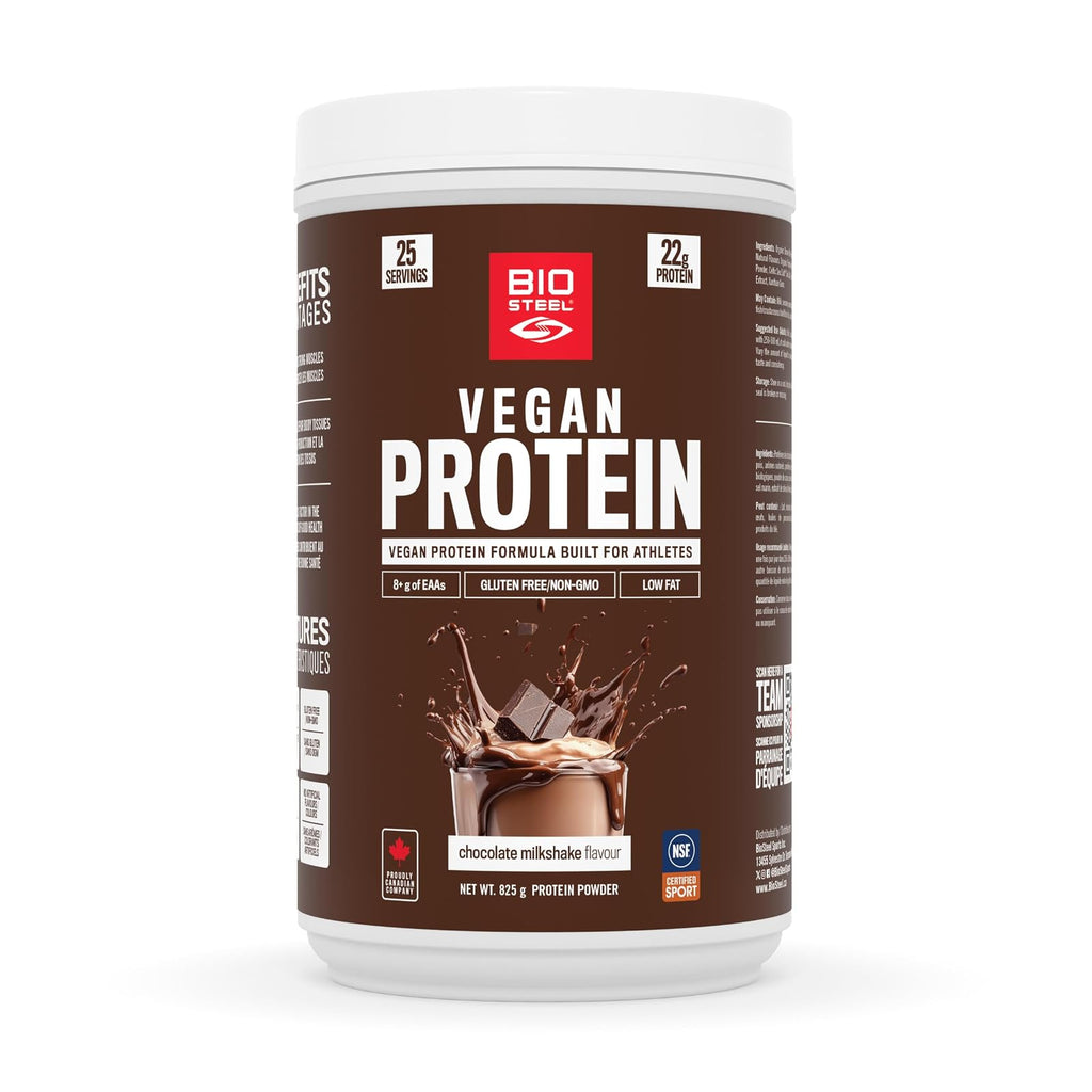 BioSteel vegan protein powder chocolate flavour