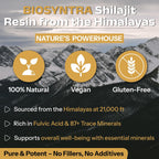Biosyntra Shilajit with fulvic acid