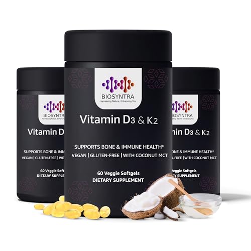 Biosyntra Vitamin D3 K2 softgels