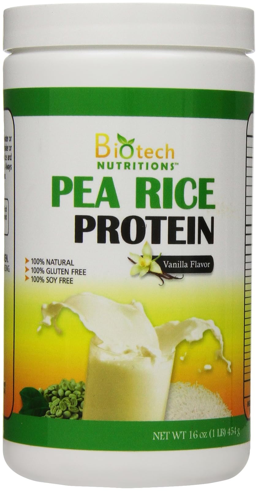 Biotech Nutritions pea rice protein