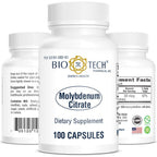 BioTech Pharmacal Molybdenum Citrate supplement