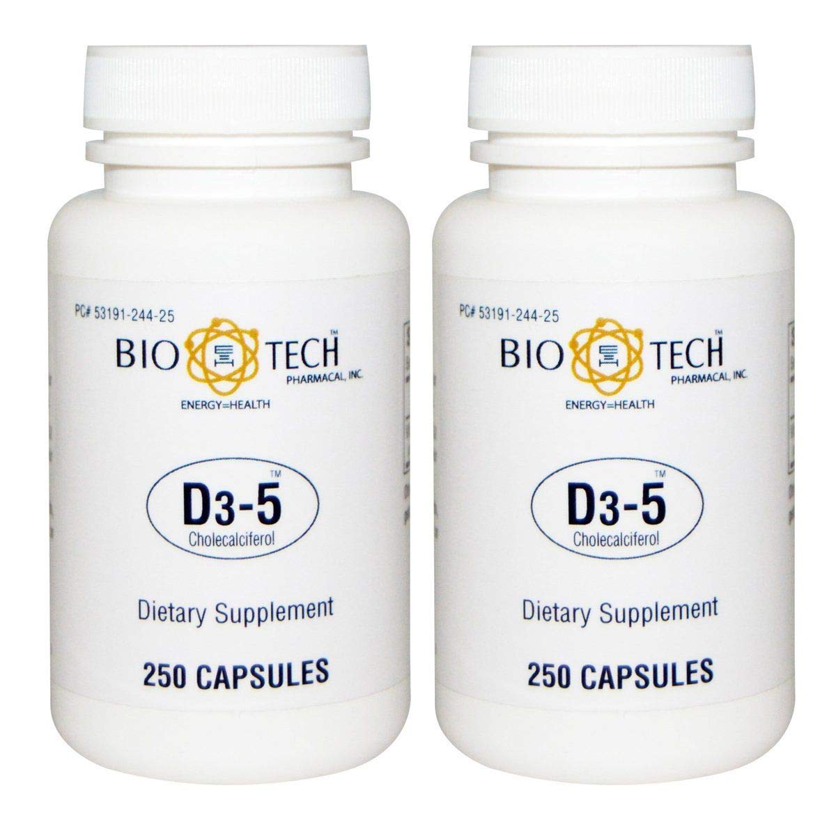 BioTech Pharmacal vitamin D3 5000 IU tablets