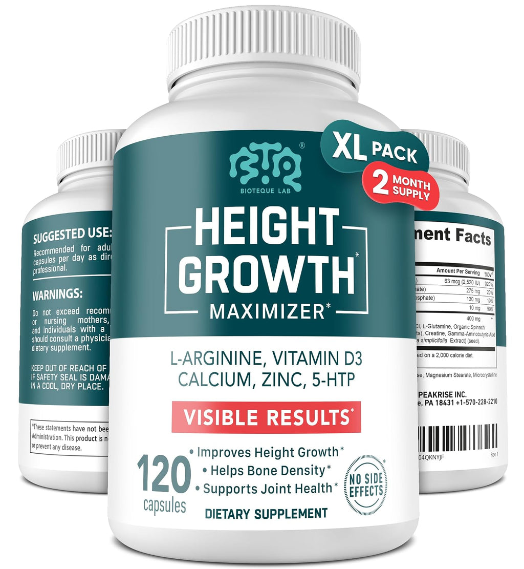 BIOTEQUELAB calcium growth supplement