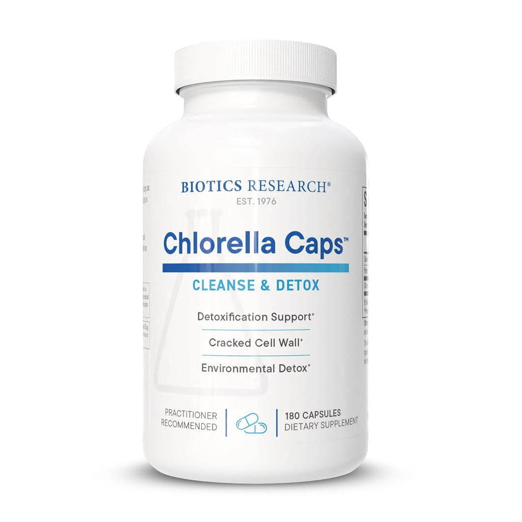 BIOTICS RESEARCH chlorella capsules for detox