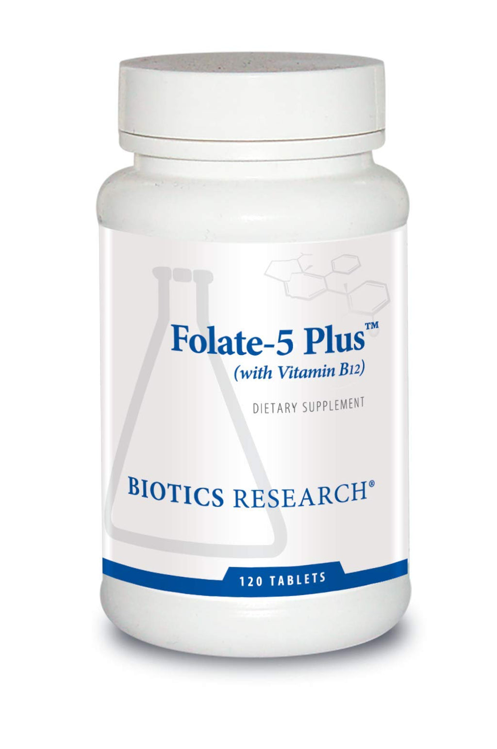BIOTICS RESEARCH Folate 5 Plus tablets
