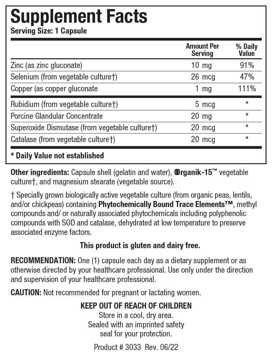 Biotics Research multivitamin for men