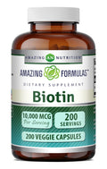 biotin 10 mg veggie capsules