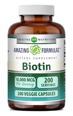 biotin 10 mg veggie capsules
